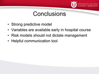 Using NSQIP to calculate mortality risk from NSTIs | PPTX | Diseases ...