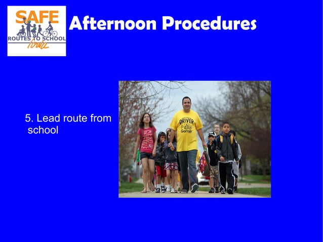 Walking School Bus Driver Training | PPT