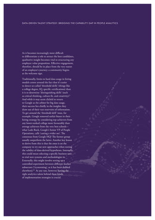 Data-Driven Talent Strategy: Bridging the Capability Gap in People ...