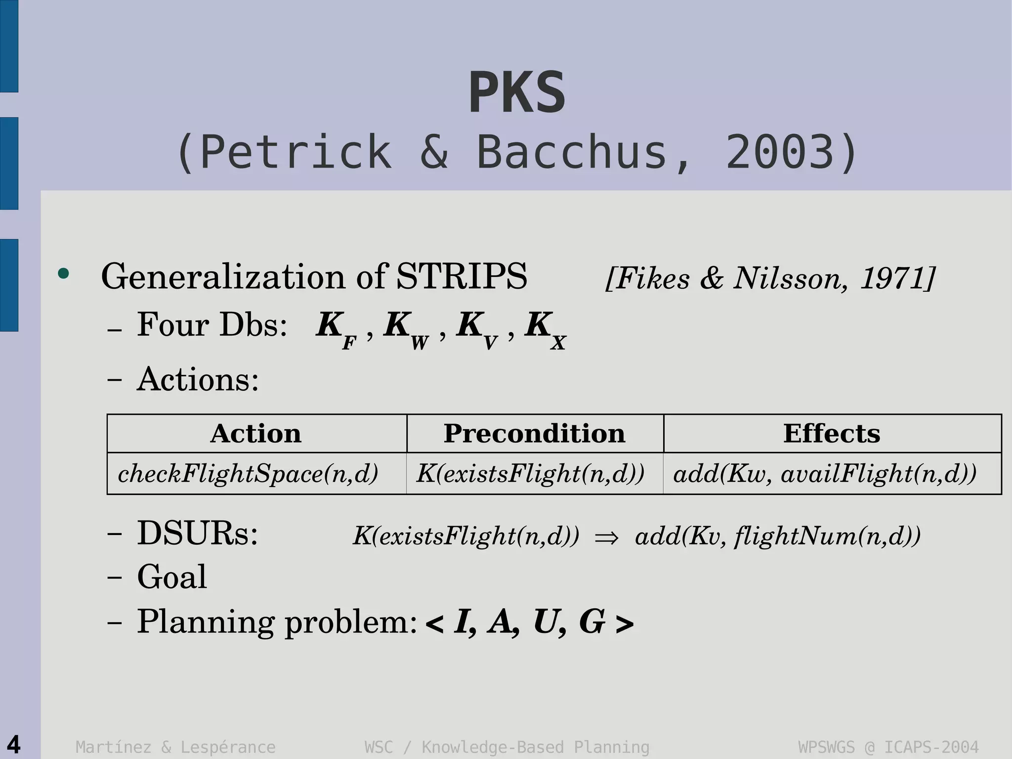 Web Service Composition as a Planning Task: Experiments using Knowledge-Based Planning | PDF