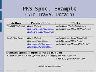 Web Service Composition as a Planning Task: Experiments using Knowledge-Based Planning | PDF