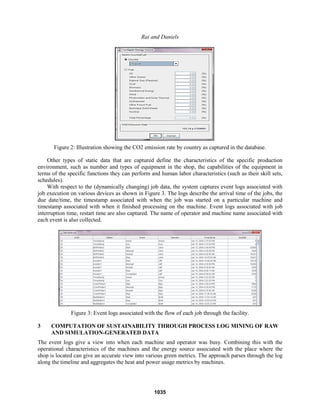 AN EVENT-LOG ANALYSIS AND SIMULATION-BASED APPROACH FOR QUANTIFYING SUSTAINABILITY METRICS IN ...