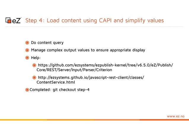 Using eZ Platform as a Headless CMS (with Vue.js) | PDF