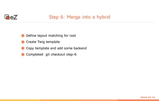 Using eZ Platform as a Headless CMS (with Vue.js) | PPT