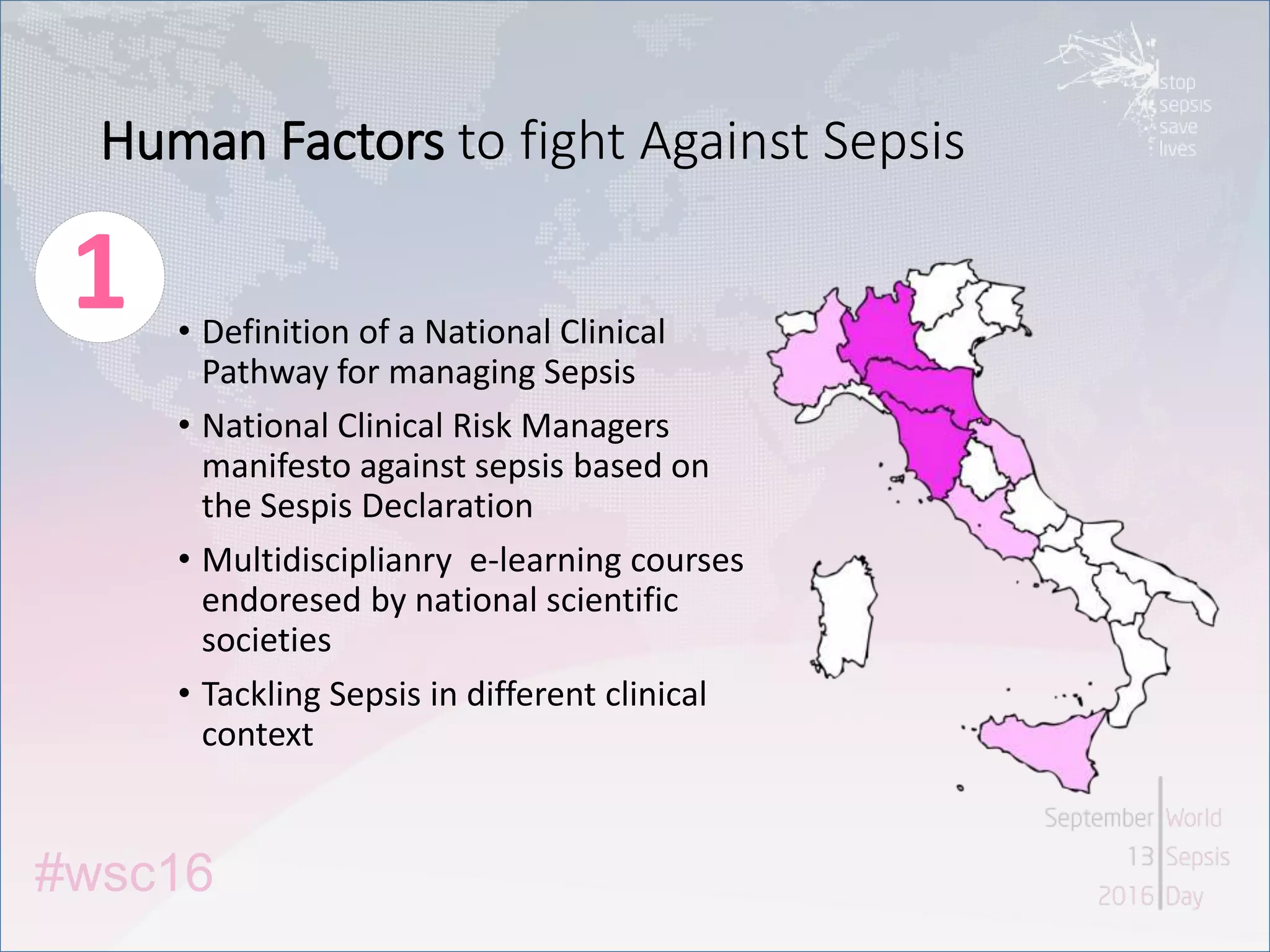The role of human factors in the fight against sepsis | PPTX