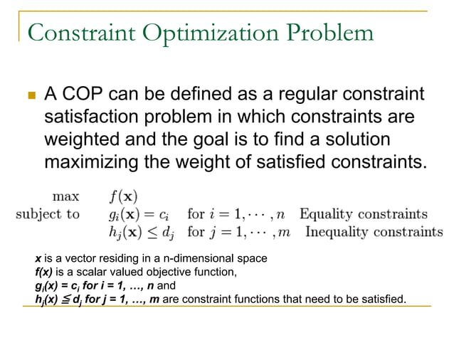 Wsd as distributed constraint optimization problem | PPT
