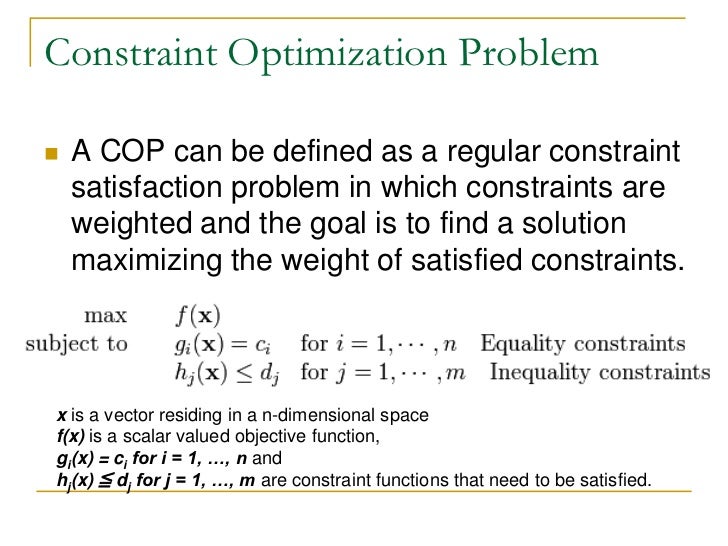 Wsd as distributed constraint optimization problem Wsd as distributed constraint optimization problem