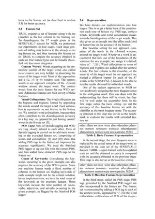 Wsd final paper | PDF