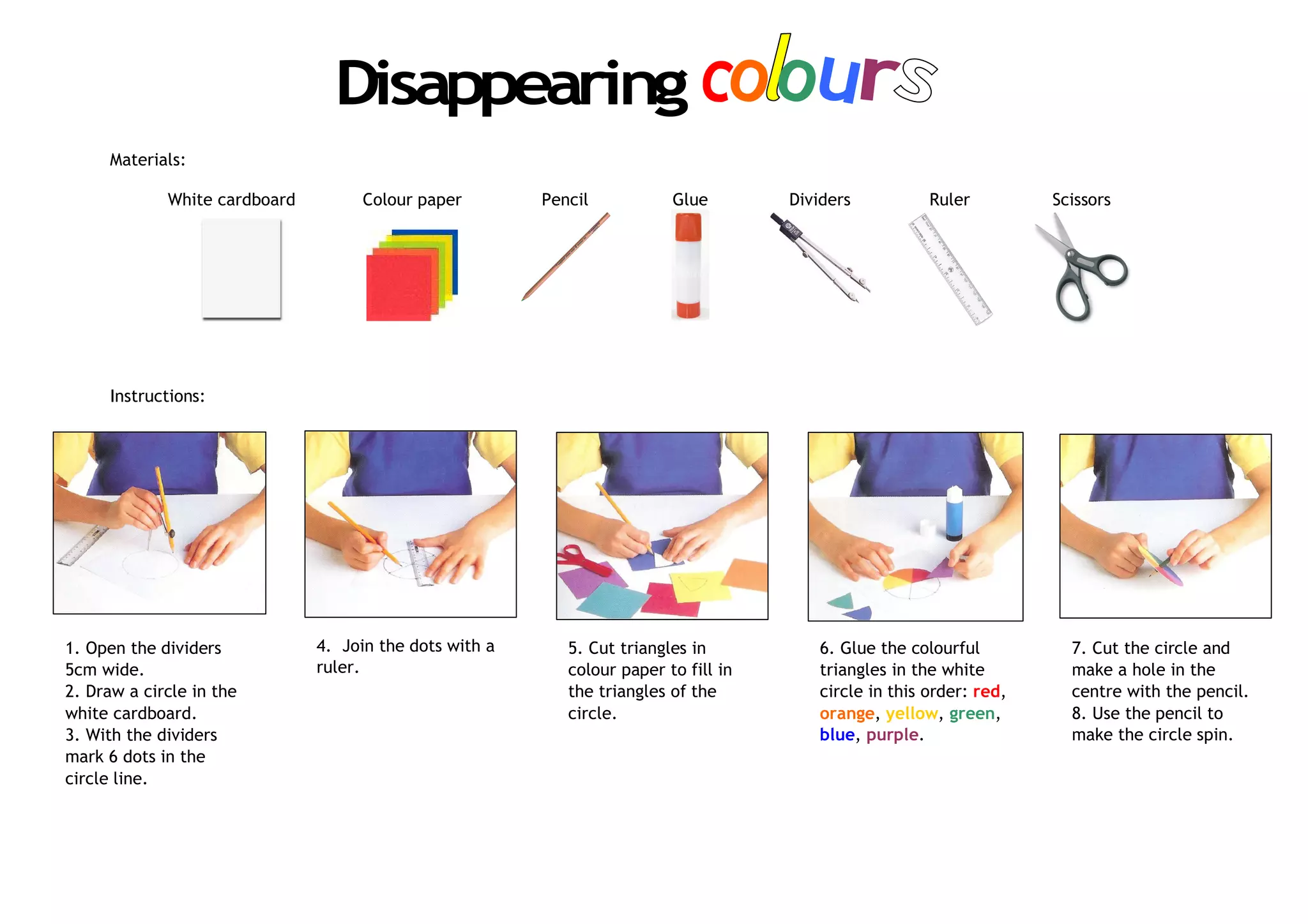 Ws Disappearing Colours | PDF