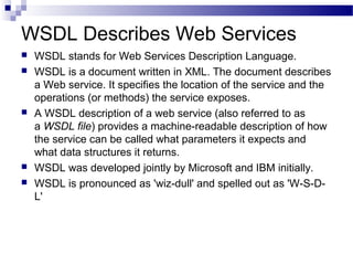 WSDL | PPT