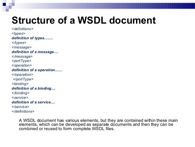 WSDL
