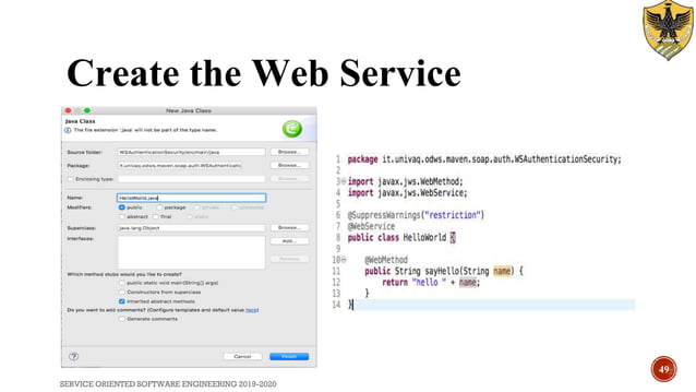 Wsdl 2.0 message exchange and WS Security | PPT