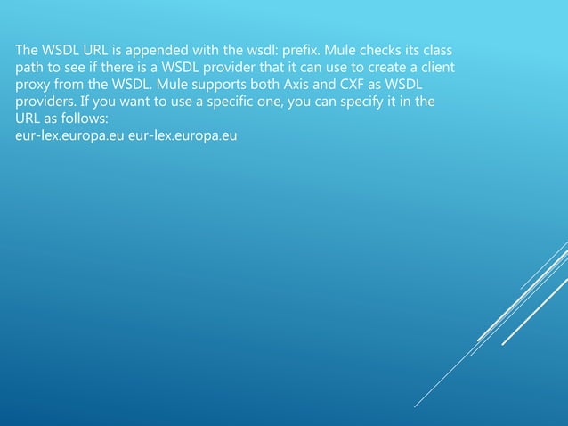 Wsdl connector introduction | PPT