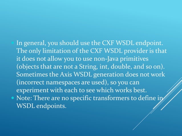 Wsdl connector introduction | PPT