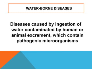 water born diseases | PPTX