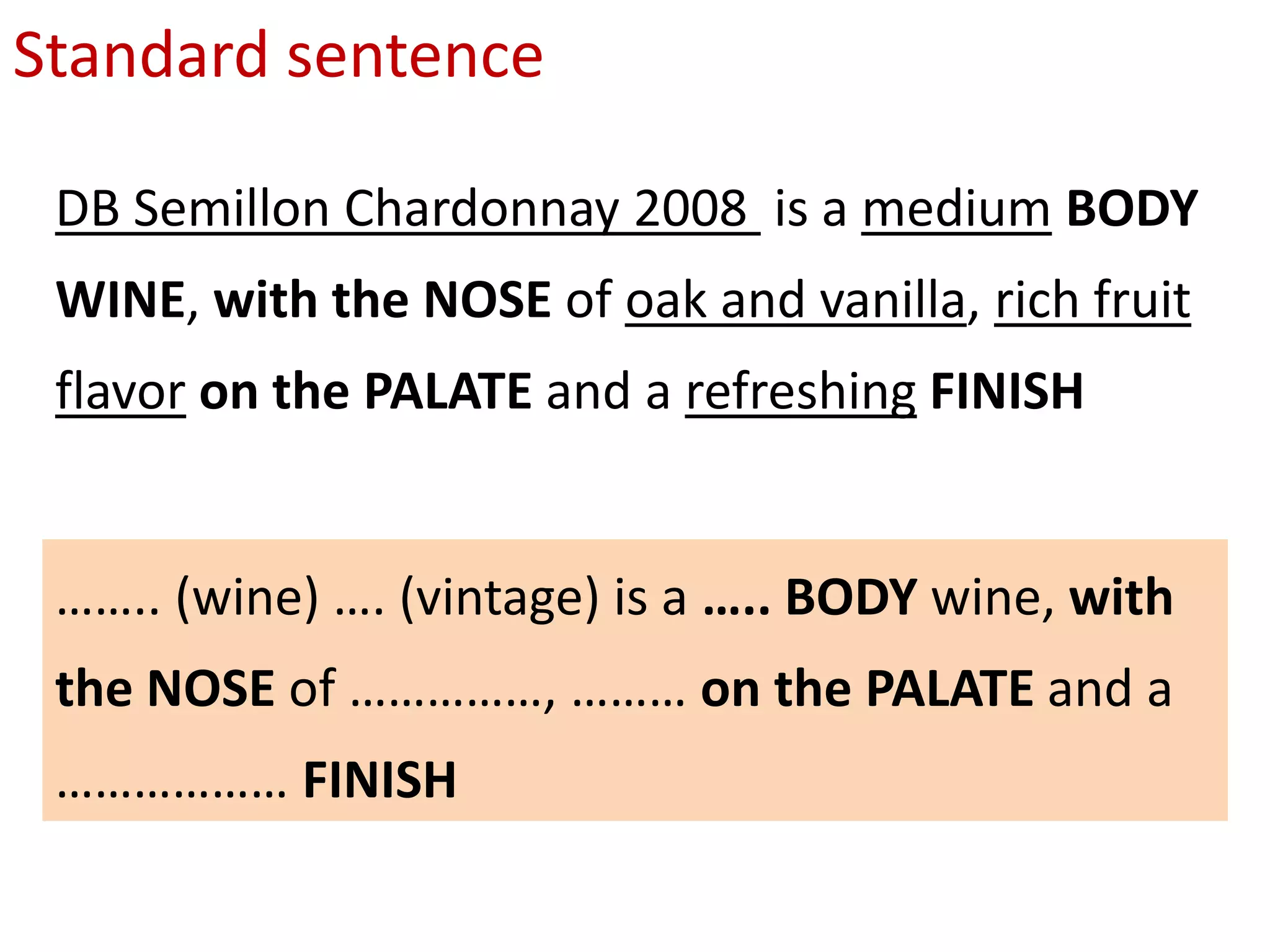 Basic wine knowledge | PPTX