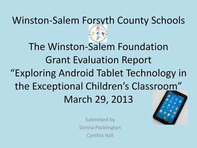 Wsfcs ws foundation grant1 | PPT