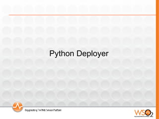 WSO2 WSF/Jython | PPT
