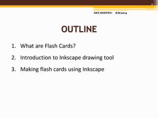 Making Flashcards using Inkscape Software | PPTX | Graphics Software | Computer Software and ...