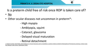 Retinopathy of prematurity | PPTX