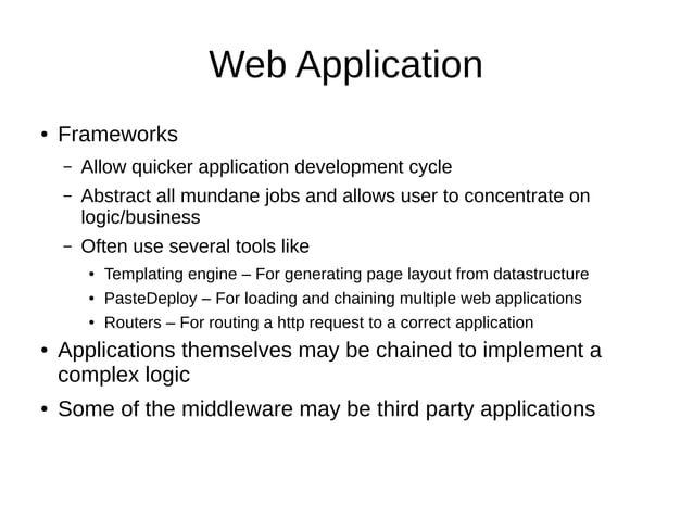 Python WSGI introduction | PPT