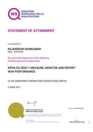 Wshc measure, monitor and report wsh performance | PDF