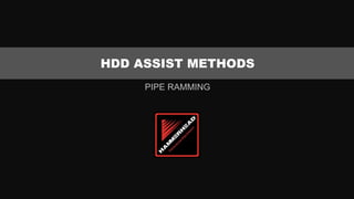 HDD Assist Methods | PPTX