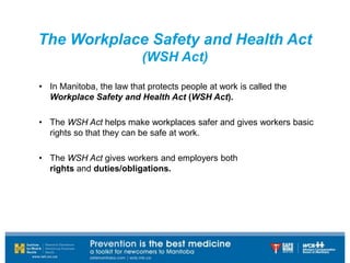 WSH Presentation for employees in Ontario | PPT
