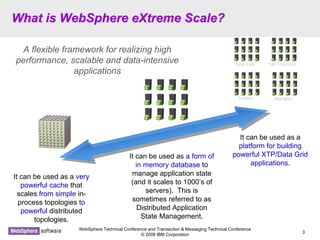 WSI35 - WebSphere Extreme Scale Customer Scenarios and Use Cases | PPT