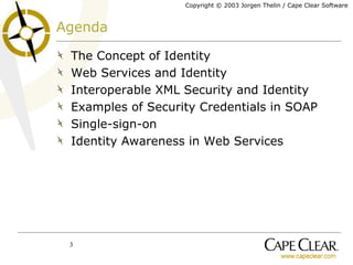 Identity, Security and XML Web Services | PPT