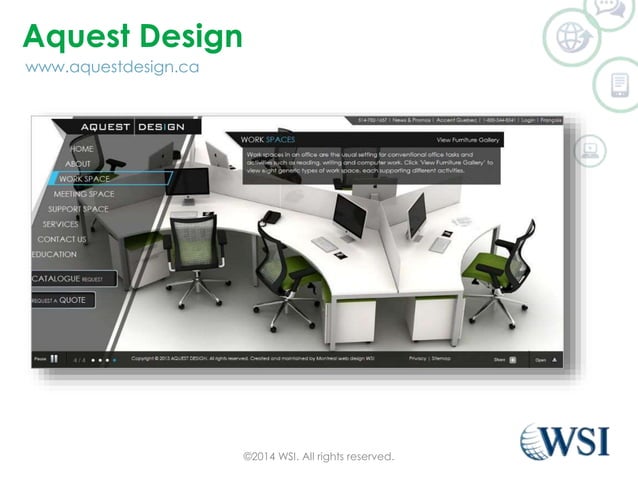 WSI Montreal Portfolio 2014 | PPT