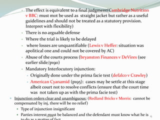 Ws injunctions | PPT