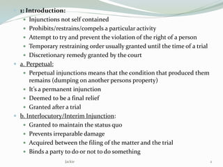 Ws injunctions | PPT