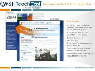 Wsi Reach Cast Presentation Pptx | PPT