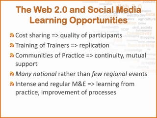 Web 2.0 and Social Media Learning Opportunities - WSIS Project Prize ...