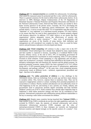 WSIS10 Action Line C5 Building Confidence and Security in the use of ...