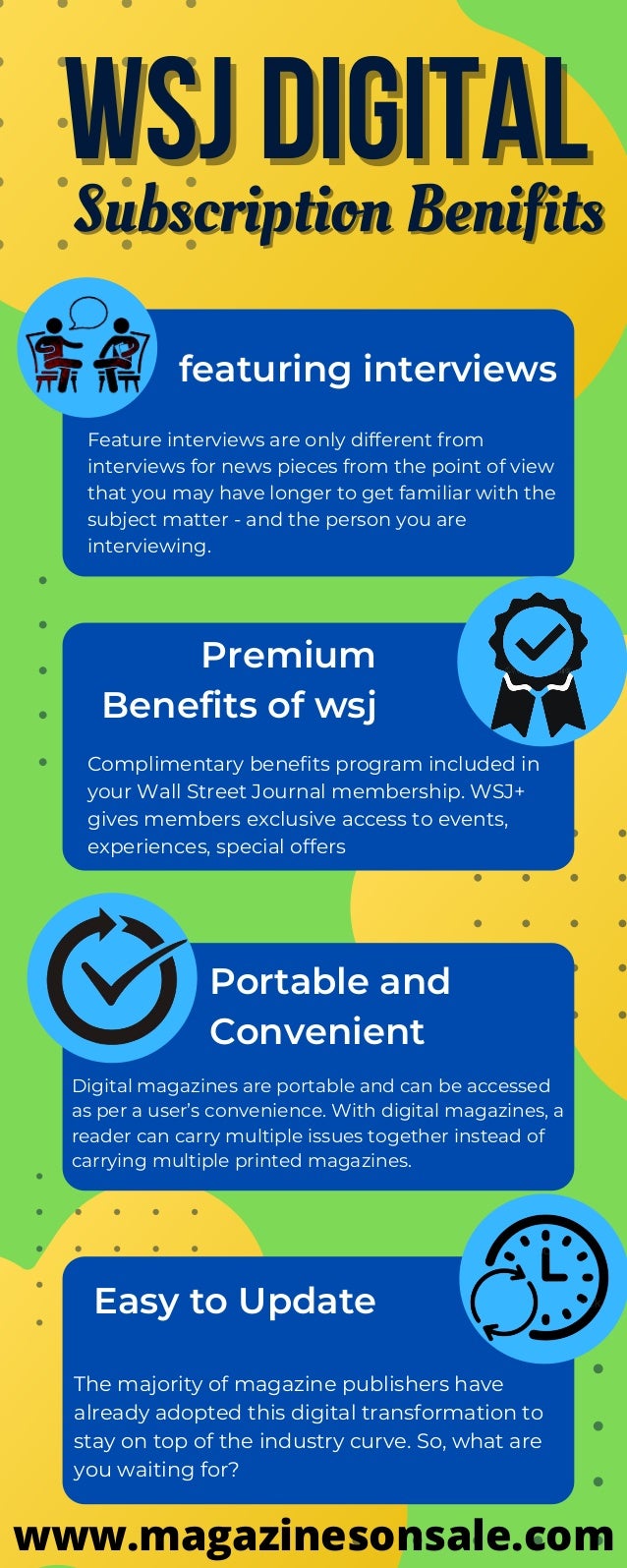 Benifits wsj digital subscription. | PDF
