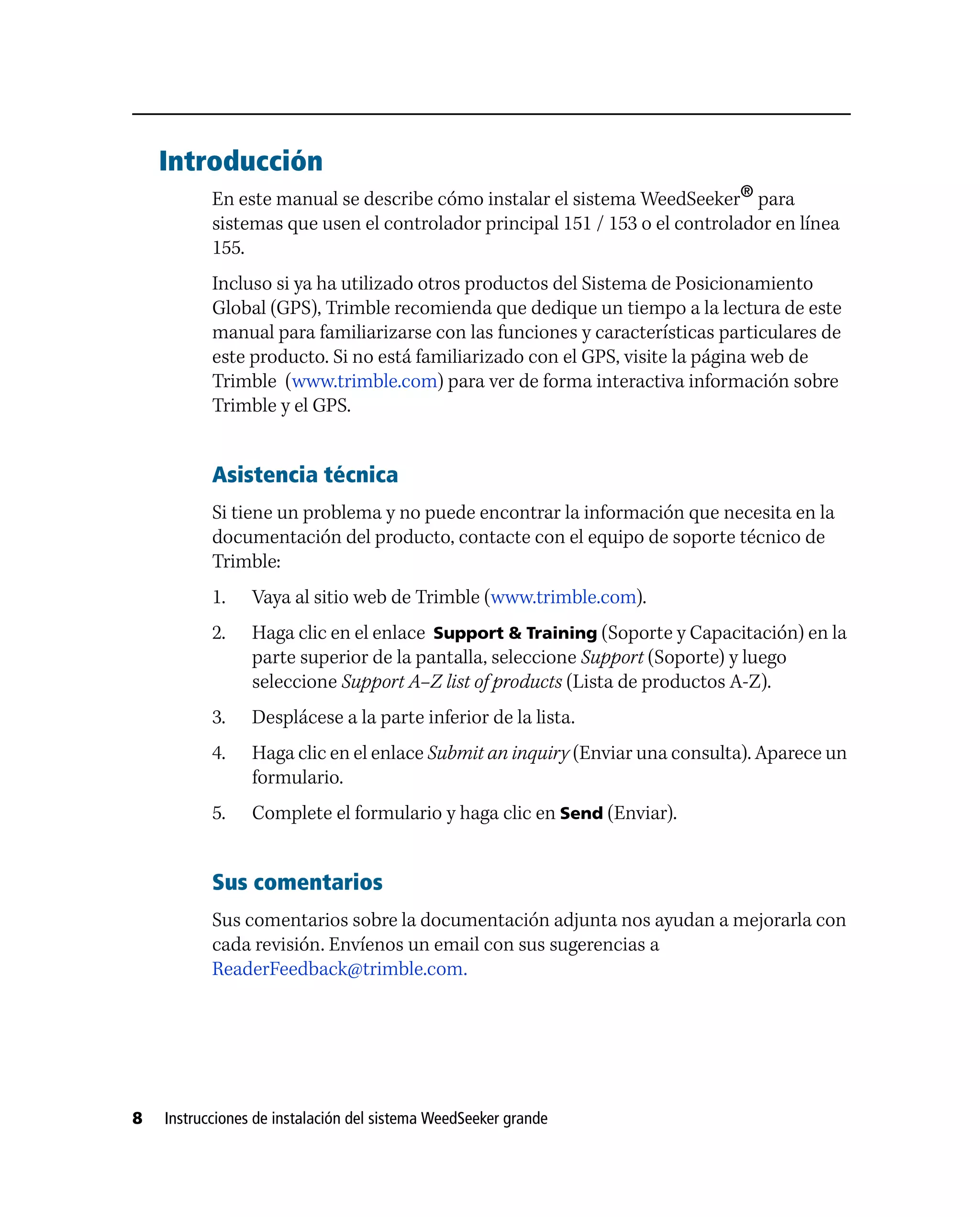 Manual Weedseeker en español | PDF