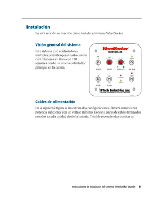 Manual Weedseeker en español | PDF
