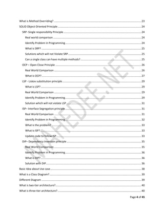 Object Oriented Programming | PDF
