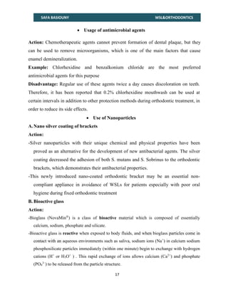 Strategies for Managing White Spot Lesions in Orthodontic Patients and ...