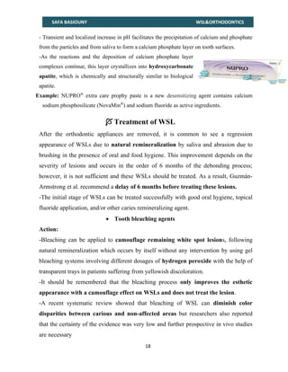Strategies for Managing White Spot Lesions in Orthodontic Patients and ...