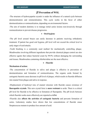 Strategies for Managing White Spot Lesions in Orthodontic Patients and ...