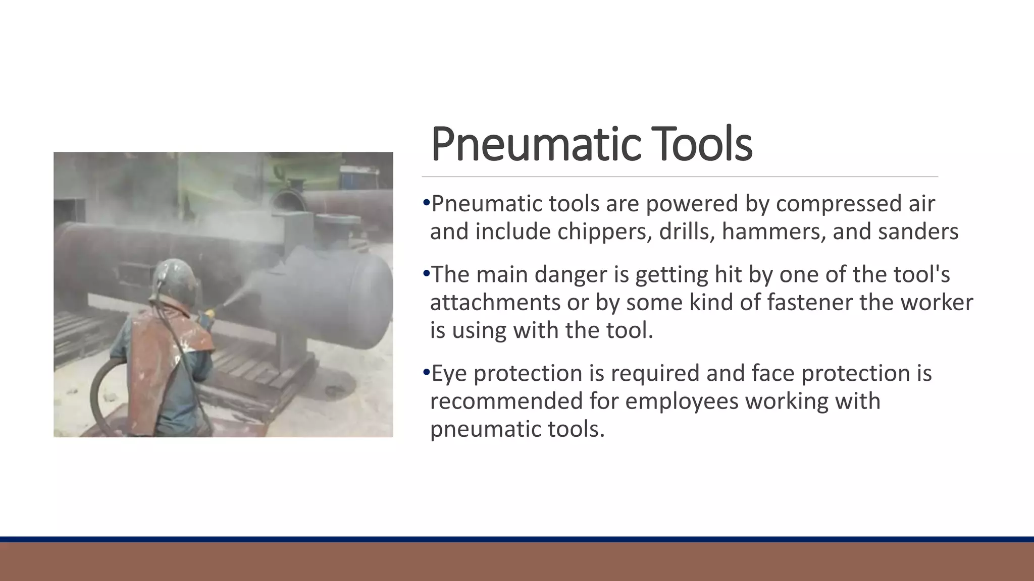 Hand and Power tools safety | PPTX