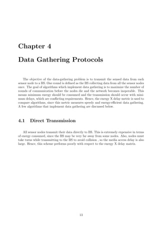Routing Protocols for Wireless Sensor Networks | PDF | Internet of ...
