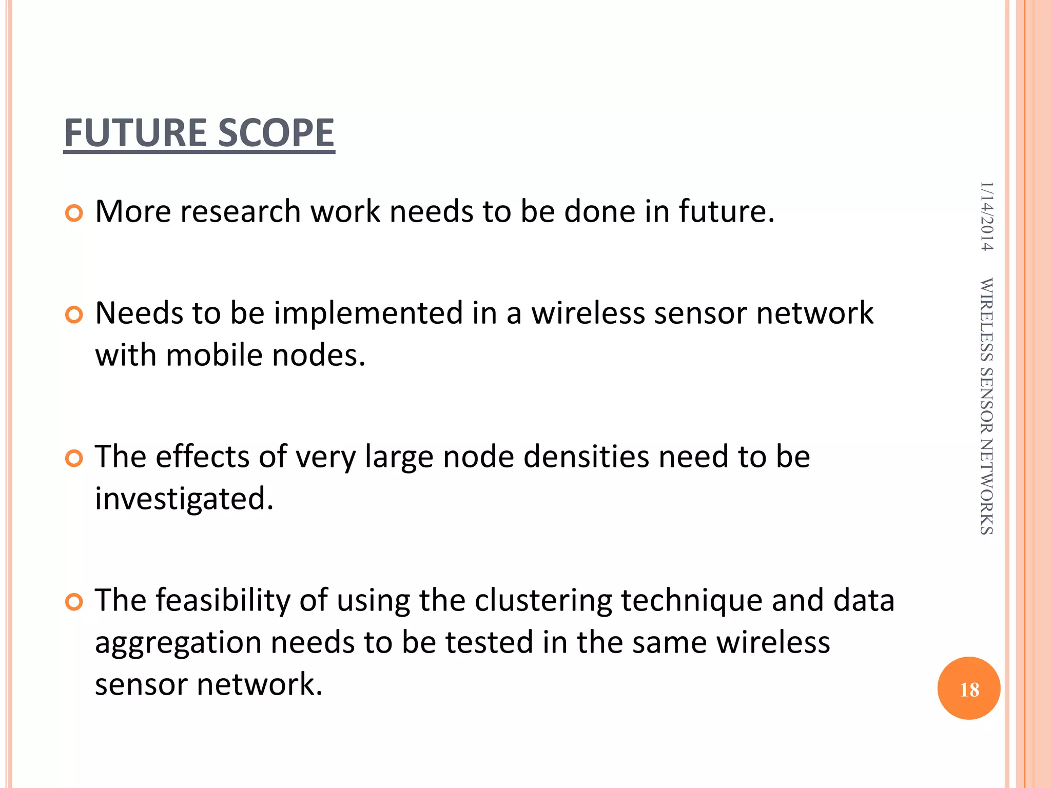 Wireless Sensor Networks | PPTX