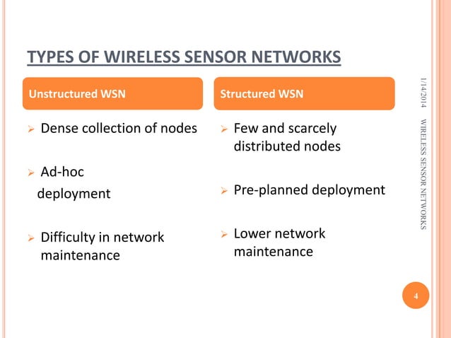 Wireless Sensor Networks | PPTX