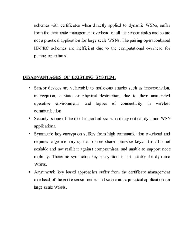 Effective Key Management In Dynamic Wireless Sensor Networks Docx Computer Networking