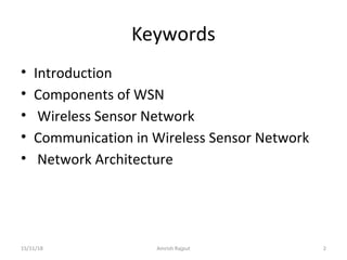 Wsn | PPT