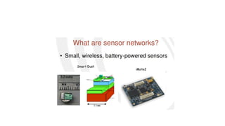Wireless Sensor Networks Lectures notes.ppt